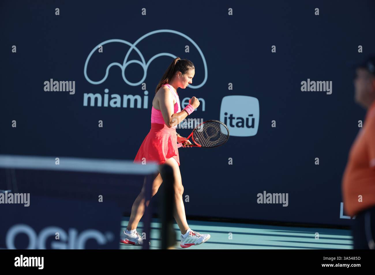 MIAMI GARDENS, FLORIDA - MARCH 20: Hailey Baptiste defeats Daria ...