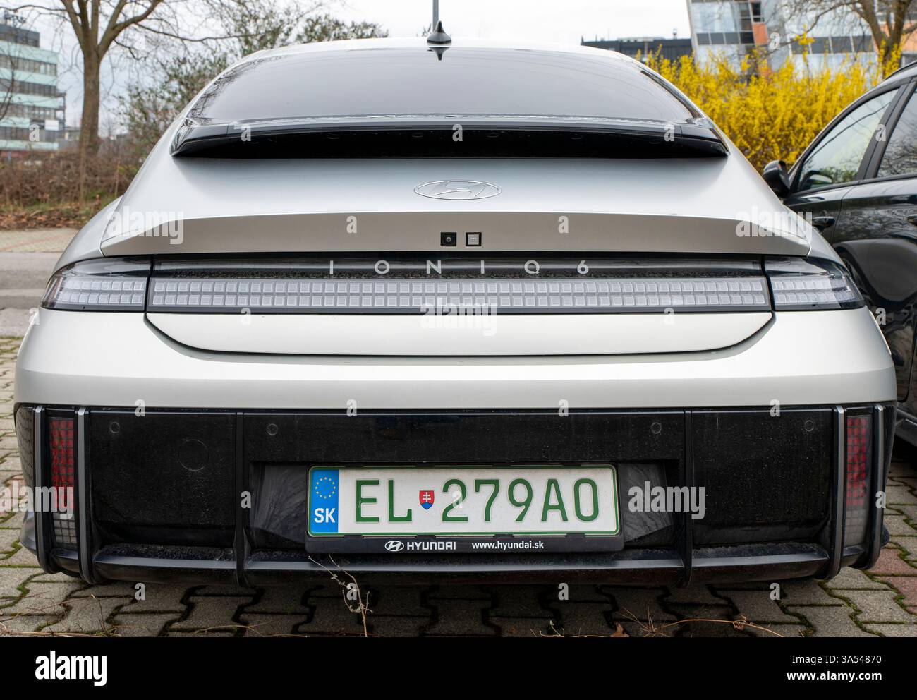 Bratislava, Slovakia - March, 16, 2025 : Hyundai Ioniq 6 Electric Car ...