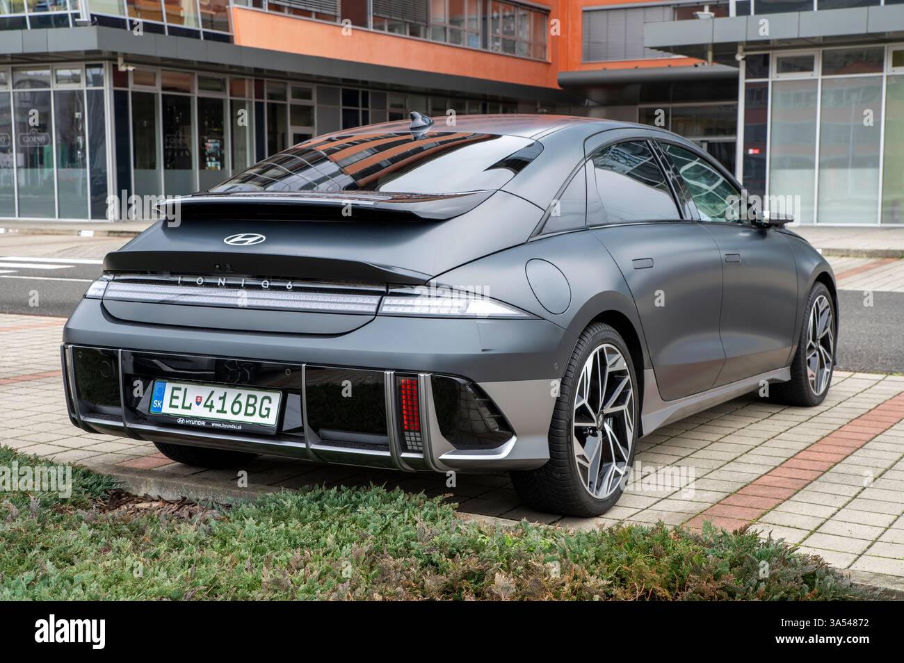 Bratislava, Slovakia - March, 16, 2025 : Hyundai Ioniq 6 Electric Car ...