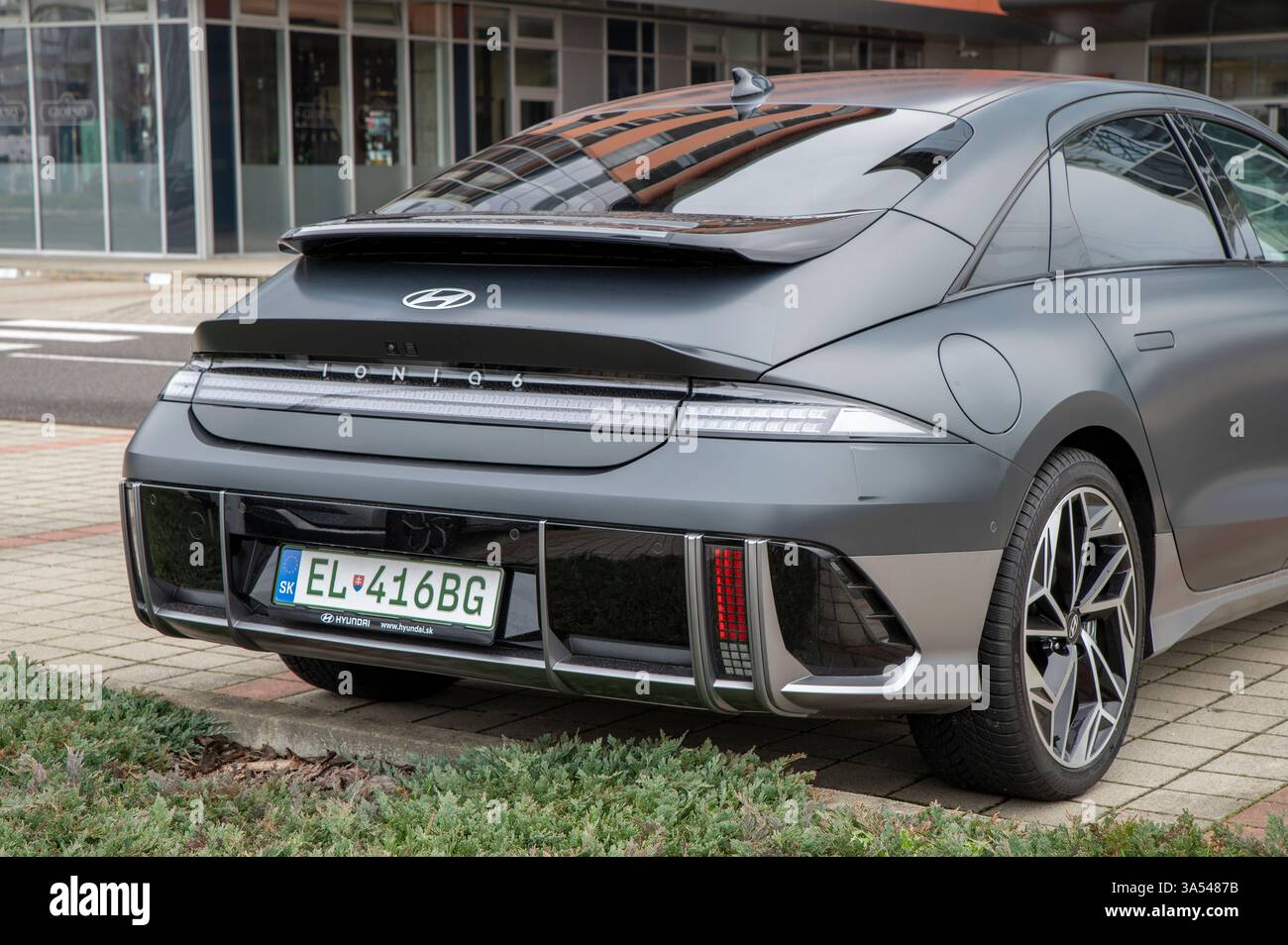 Bratislava, Slovakia - March, 16, 2025 : Hyundai Ioniq 6 Electric Car ...