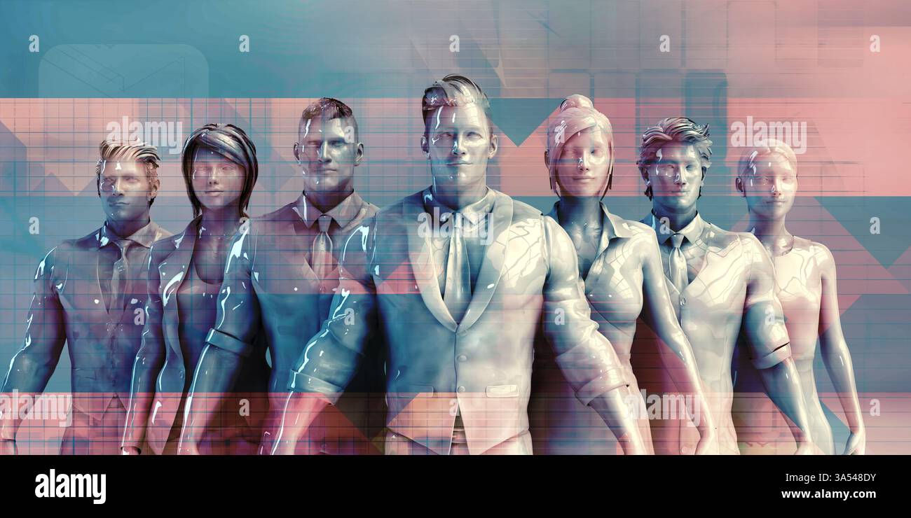 Next Generation Workforce of the Future Training and Skills Stock Photo ...