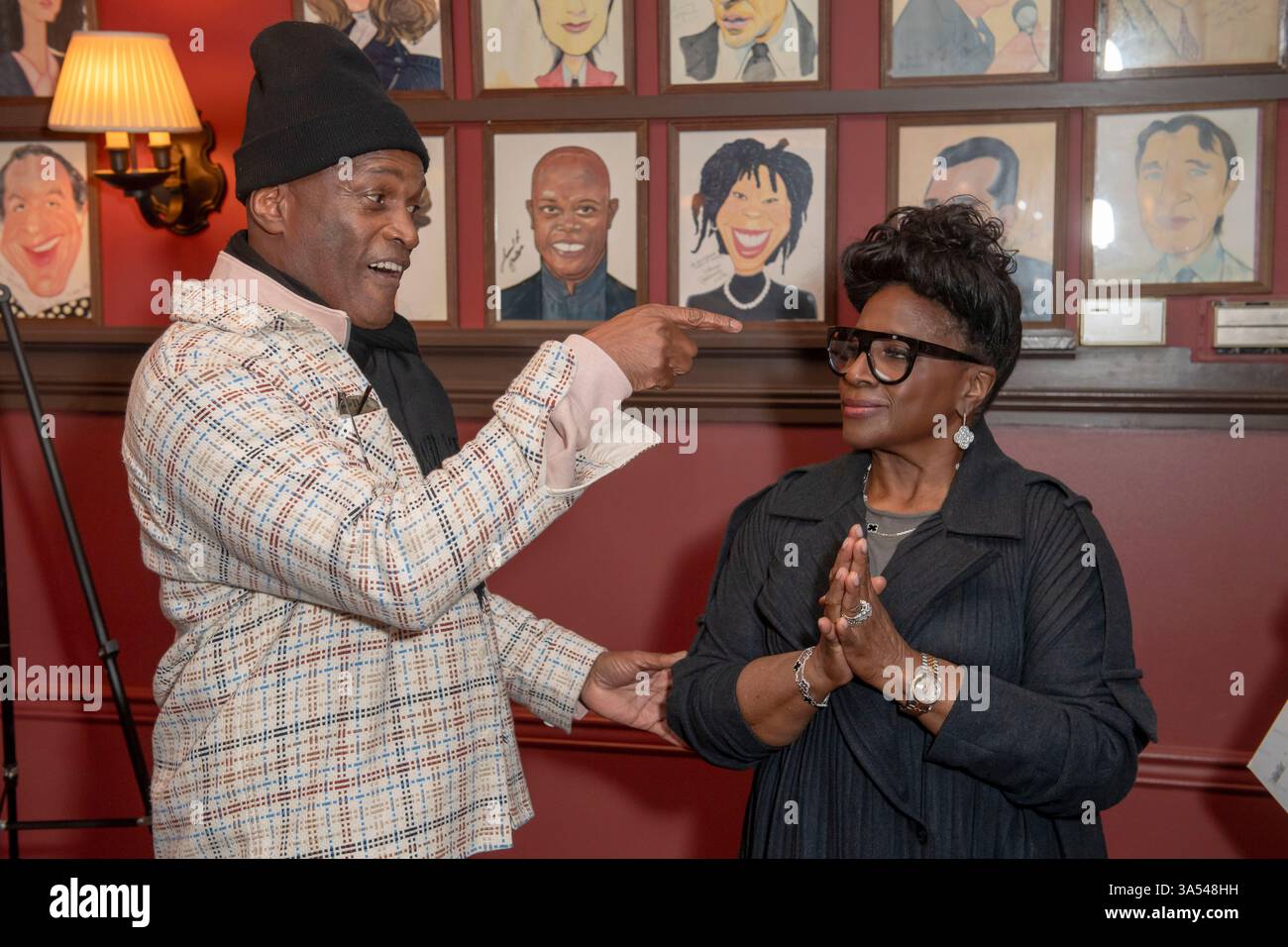(L-R) Kenny Leon and LaTanya Richardson Jackson attend the LaTanya ...