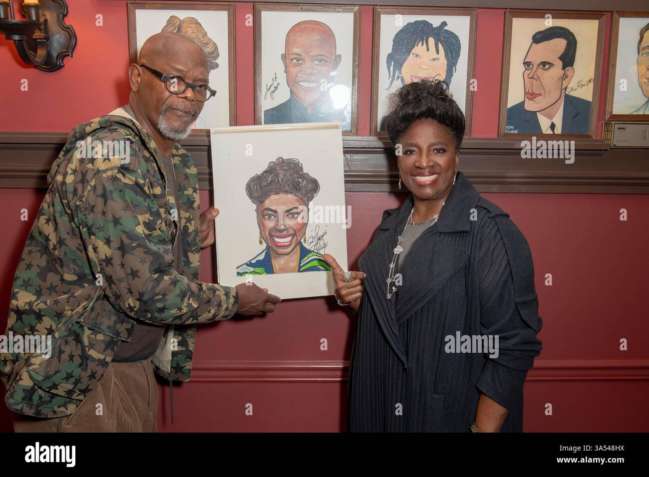 New York, United States. 20th Mar, 2025. Samuel L. Jackson and wife ...