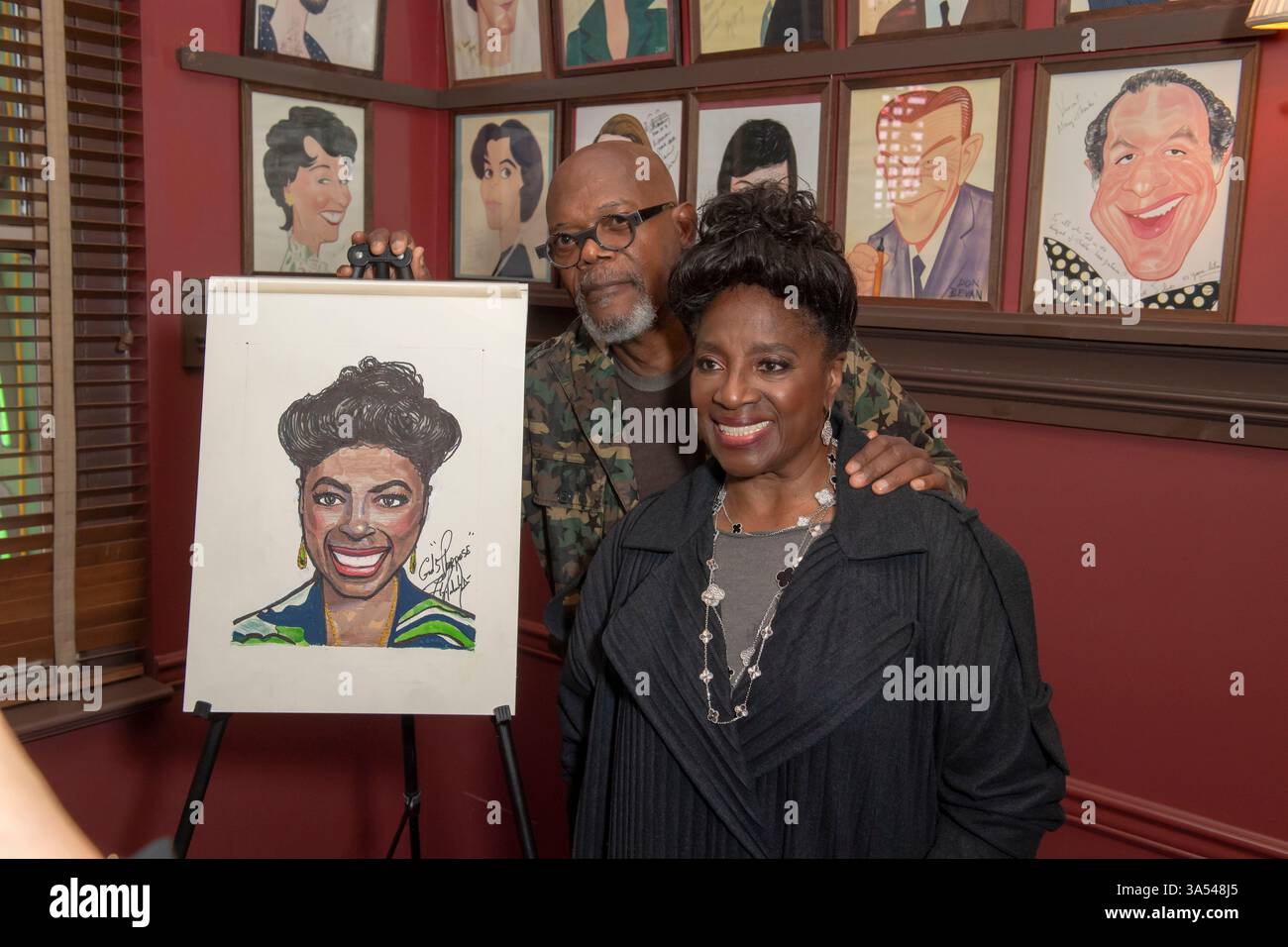 Samuel L. Jackson and wife LaTanya Richardson Jackson attend the ...