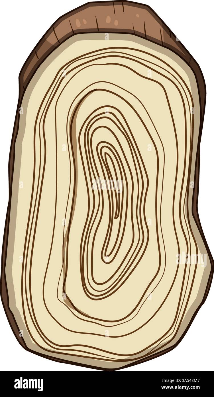 dating tree rings cartoon vector illustration Stock Vector Image & Art ...