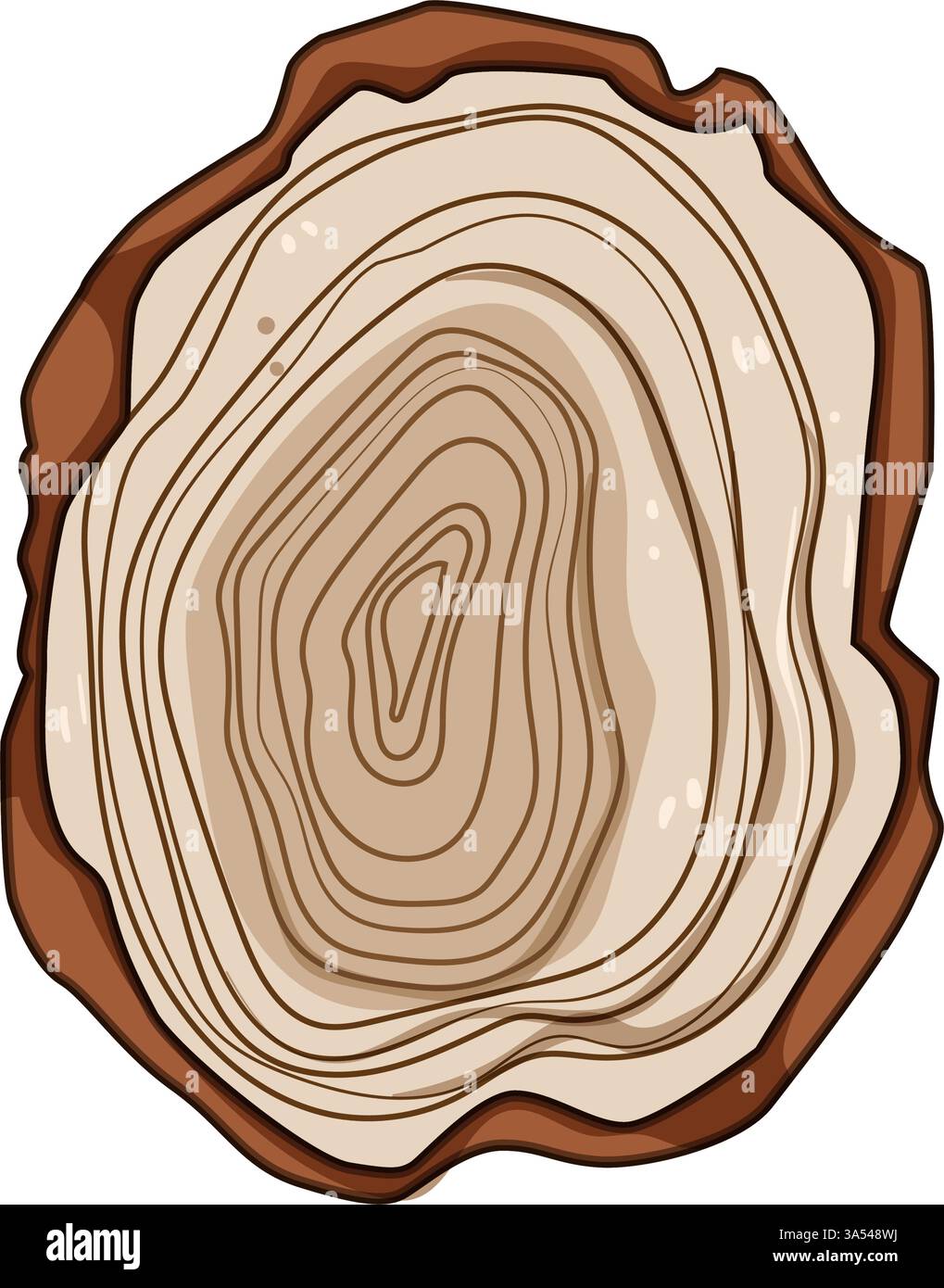 Tree core sample Stock Vector Images - Alamy