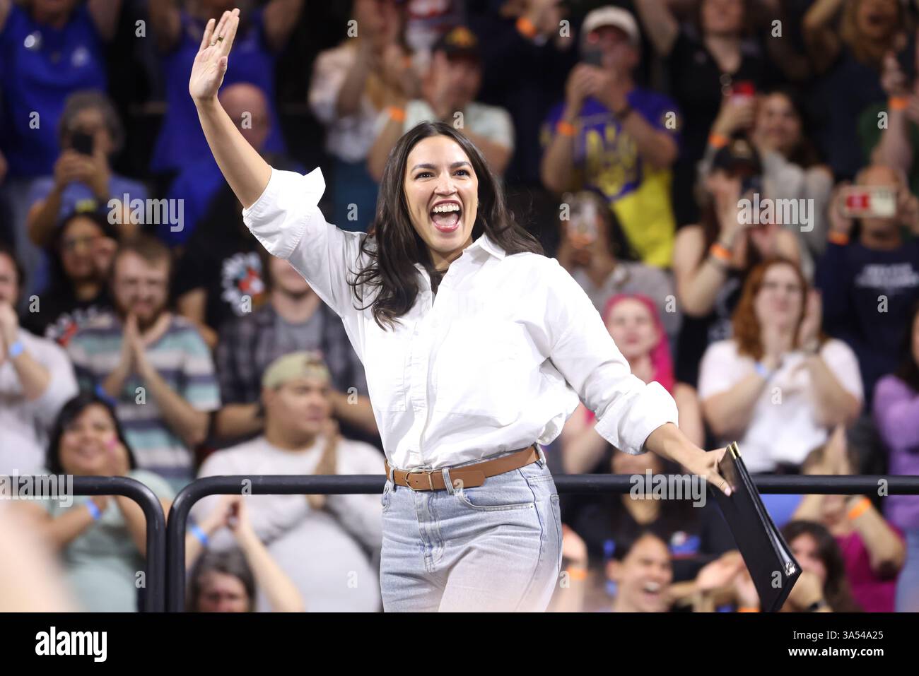 Tempe, Arizona, USA. 20th Mar, 2025. Congresswoman ALEXANDRIA OCASIO ...