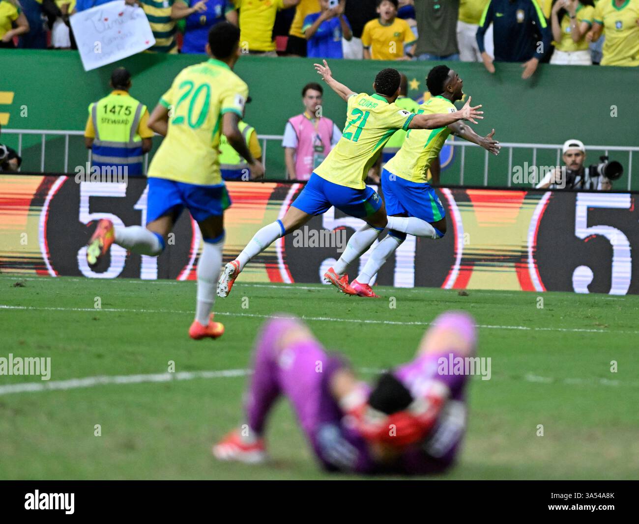 Brasilia-Brazil, March 20, 2025, 2026 World Cup Qualifiers, match ...