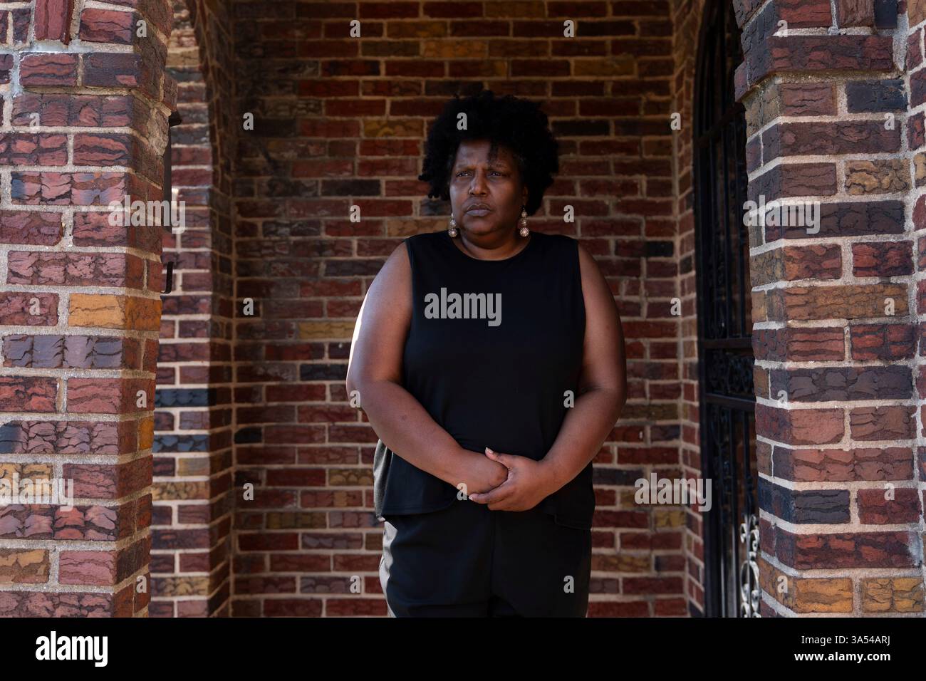 Nalisha Gibbs poses for a portrait at her home, Wednesday, March 12 ...