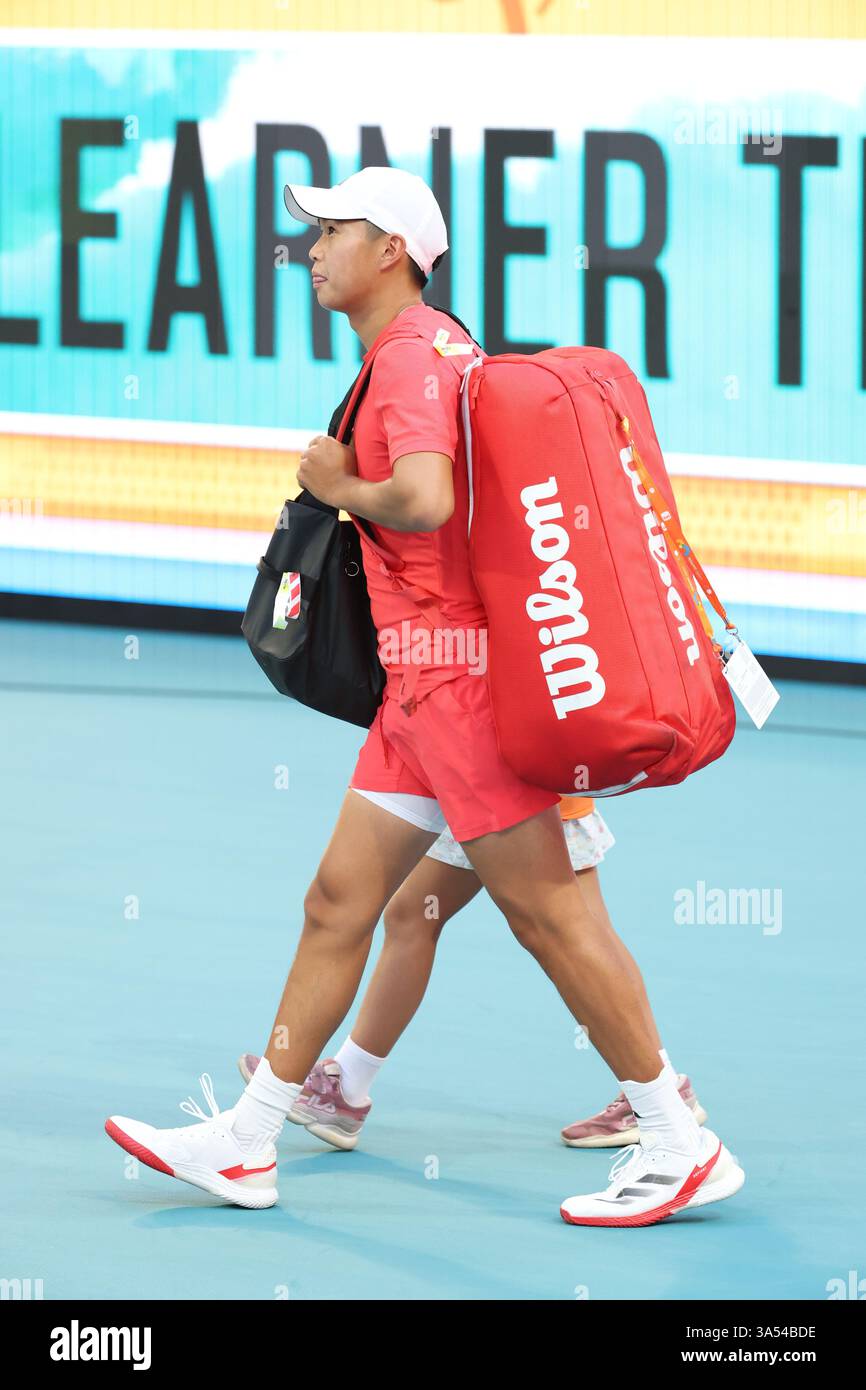 MIAMI GARDENS, FLORIDA - MARCH 20: Joao Fonseca of Brazil defeats ...