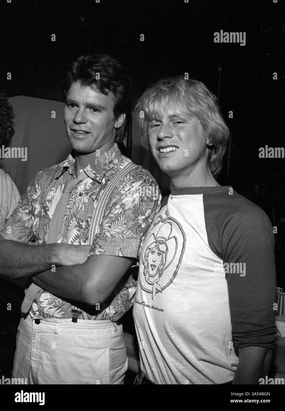 Richard Dean Anderson and brother James June 15, 1980 Credit: Ralph ...