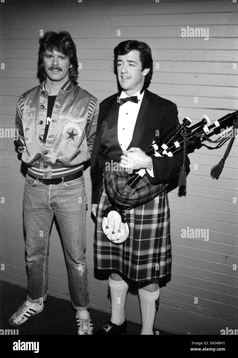 Richard Dean Anderson and Doug Sheehan March 23, 1980 Credit: Ralph ...