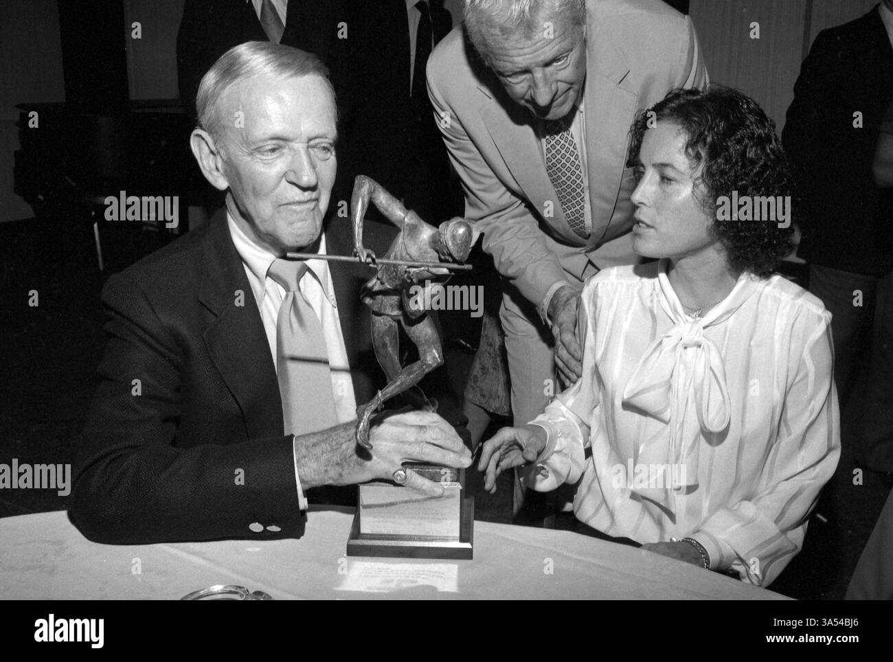Fred Astaire and Robyn Smith at the ASCAP Piped Piper Awards in 1980 ...