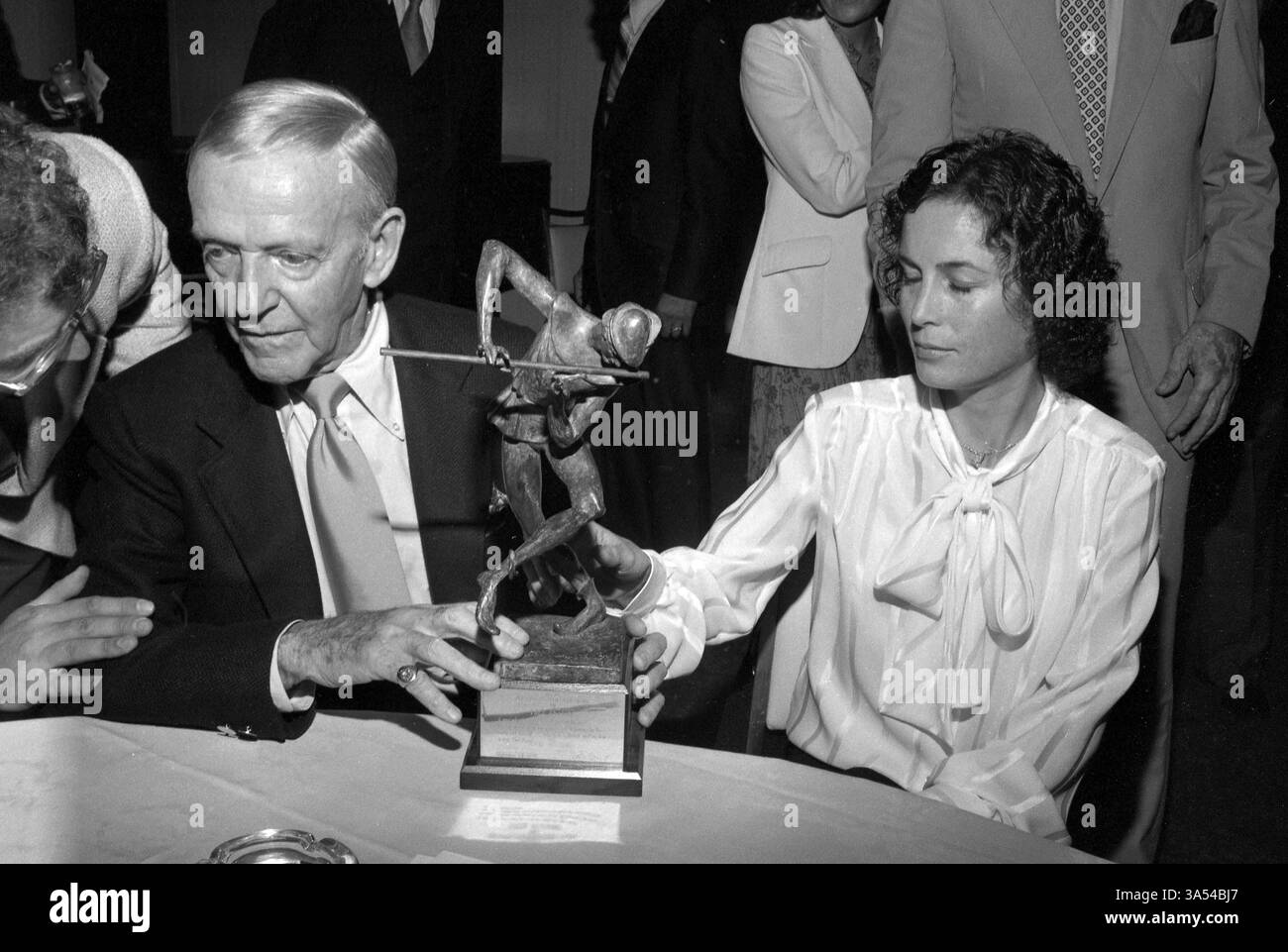 Fred Astaire and Robyn Smith at the ASCAP Piped Piper Awards in 1980 ...