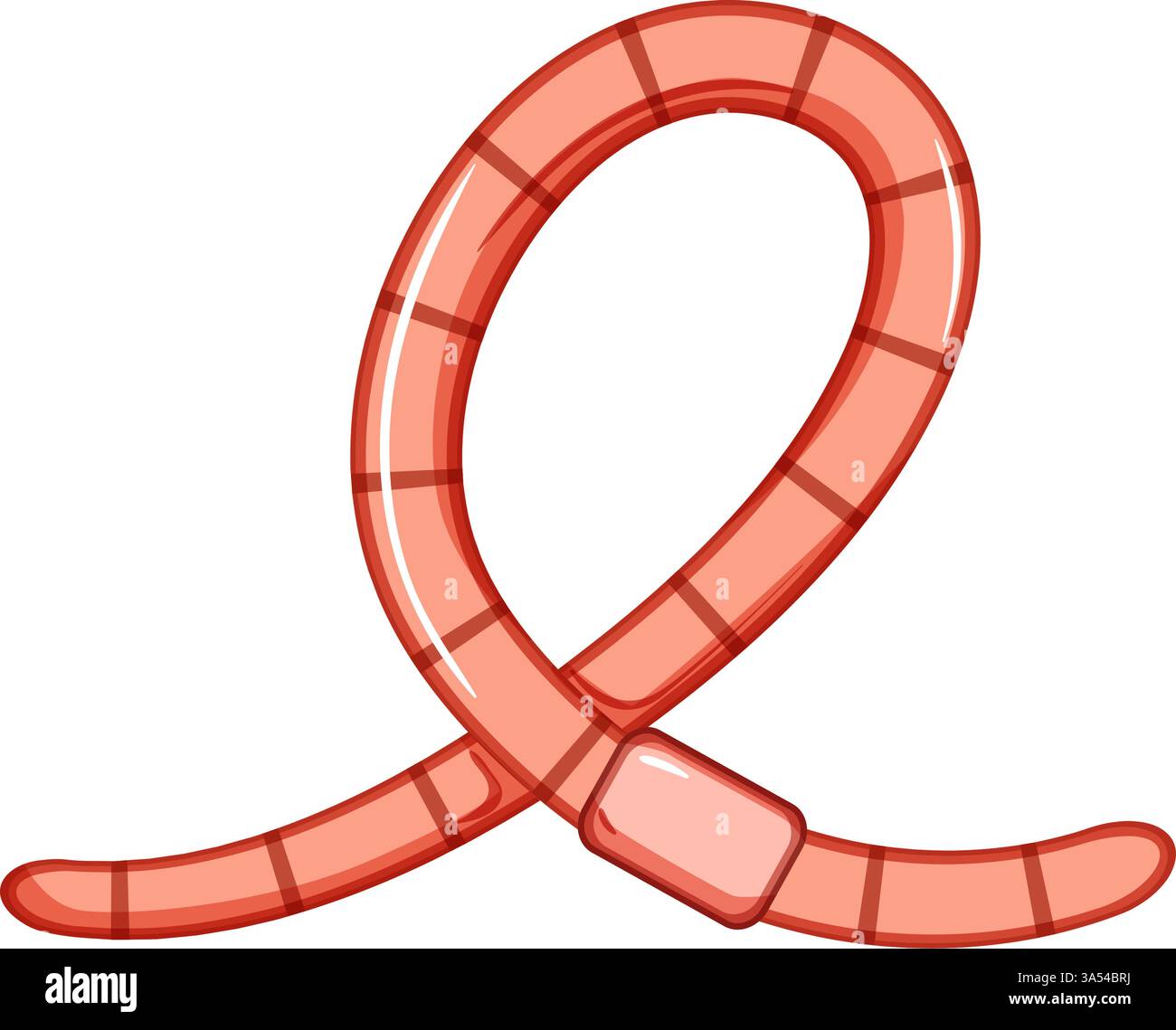 annelid worm cartoon vector illustration Stock Vector Image & Art - Alamy