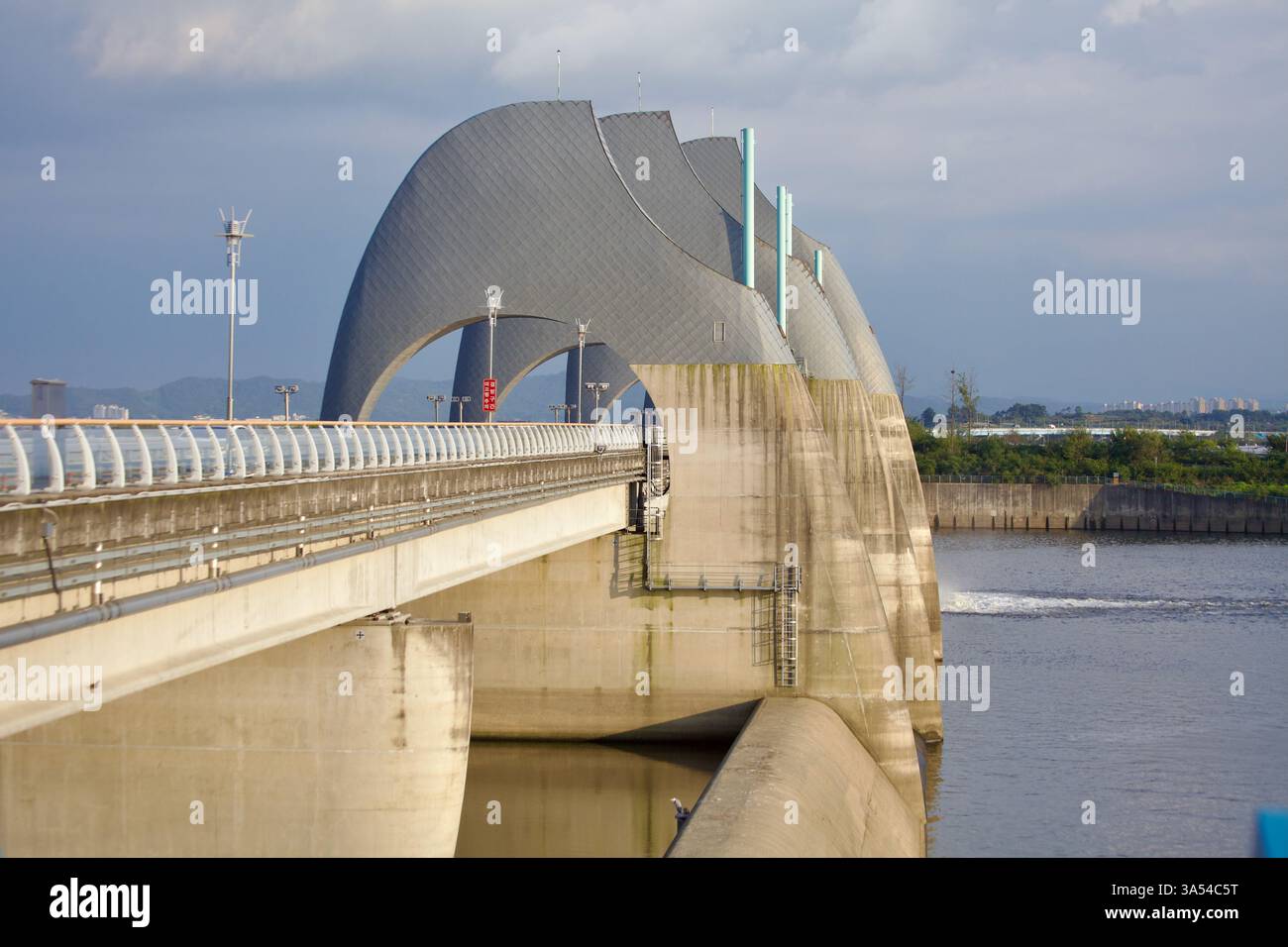 Gwangju, South Korea - September 24, 2020: A detailed view of Seungchon ...
