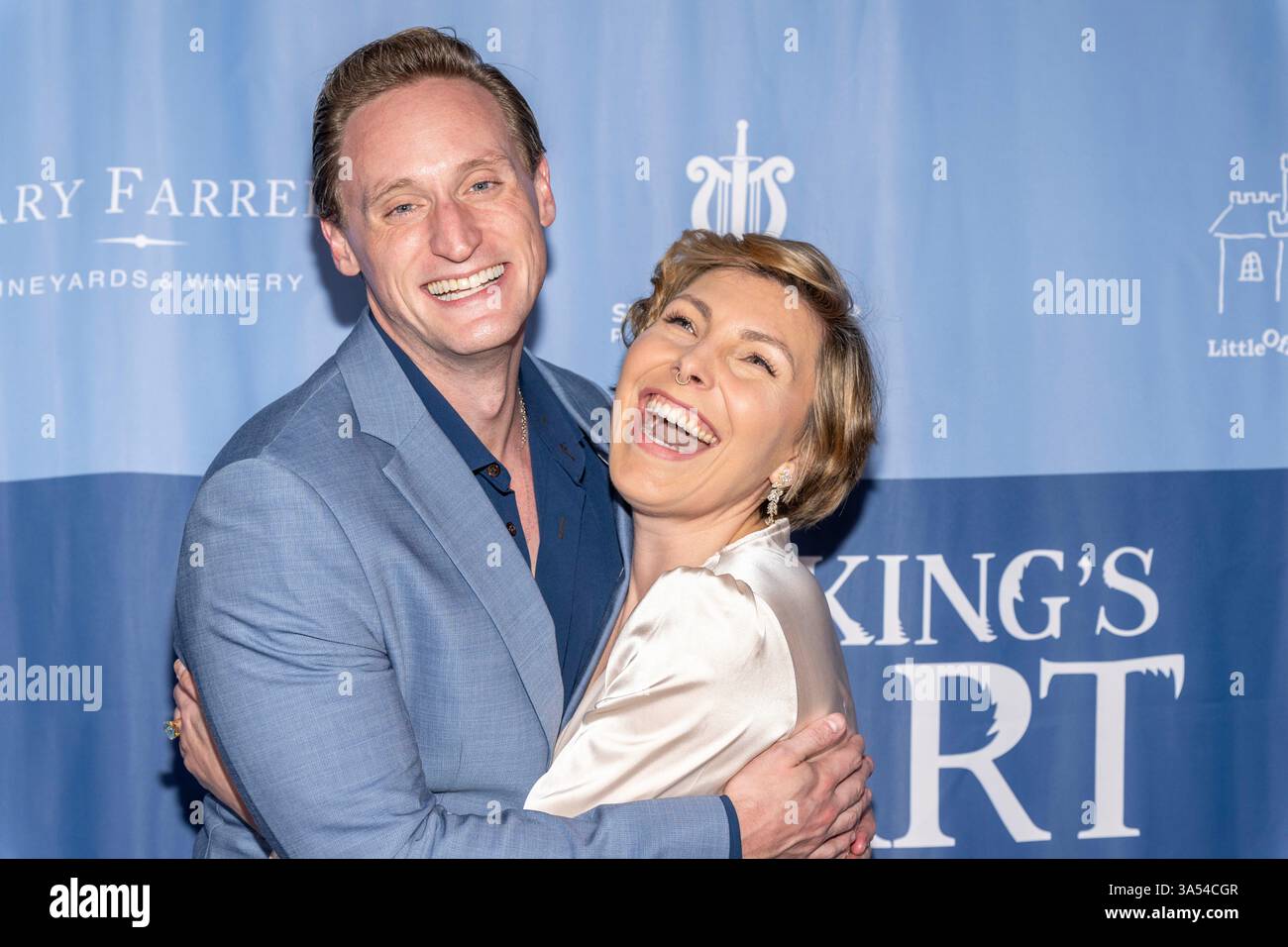 Actor Nathaniel Dolquist and Actress / Producer / Writer Jasmine Fontes ...