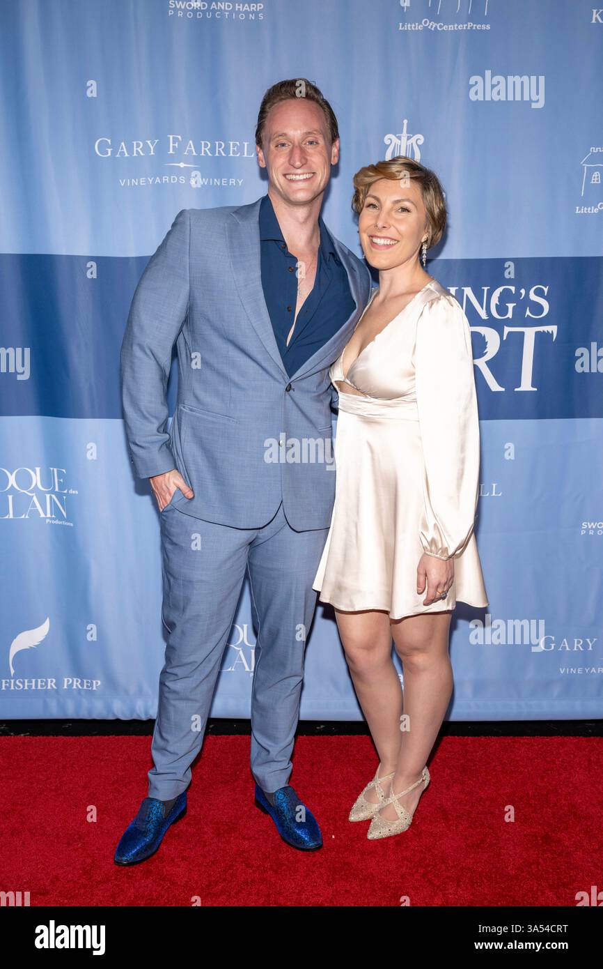 Actor Nathaniel Dolquist and Actress / Producer / Writer Jasmine Fontes ...