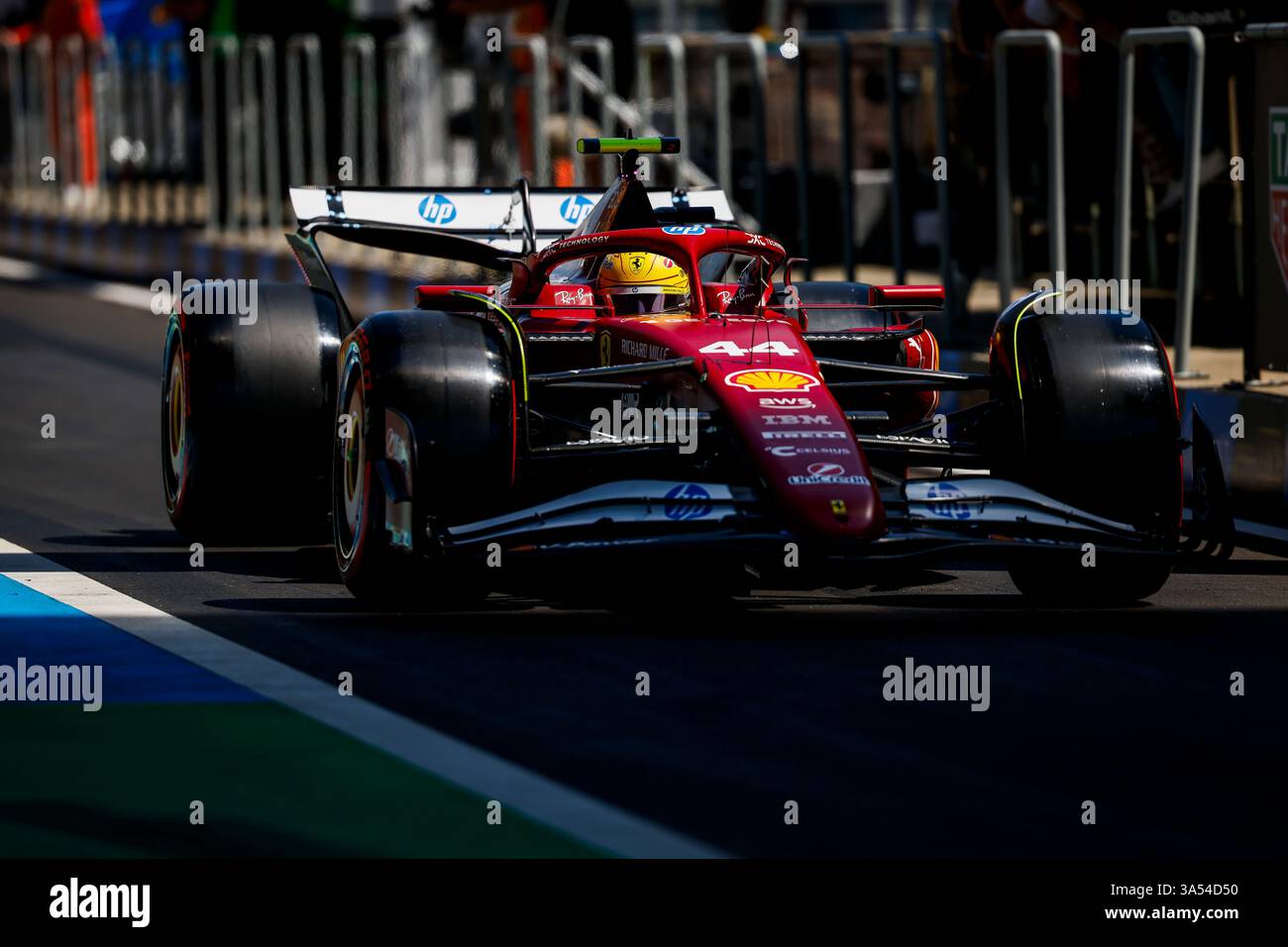 44 HAMILTON Lewis (gbr), Scuderia Ferrari SF-25, action during the ...