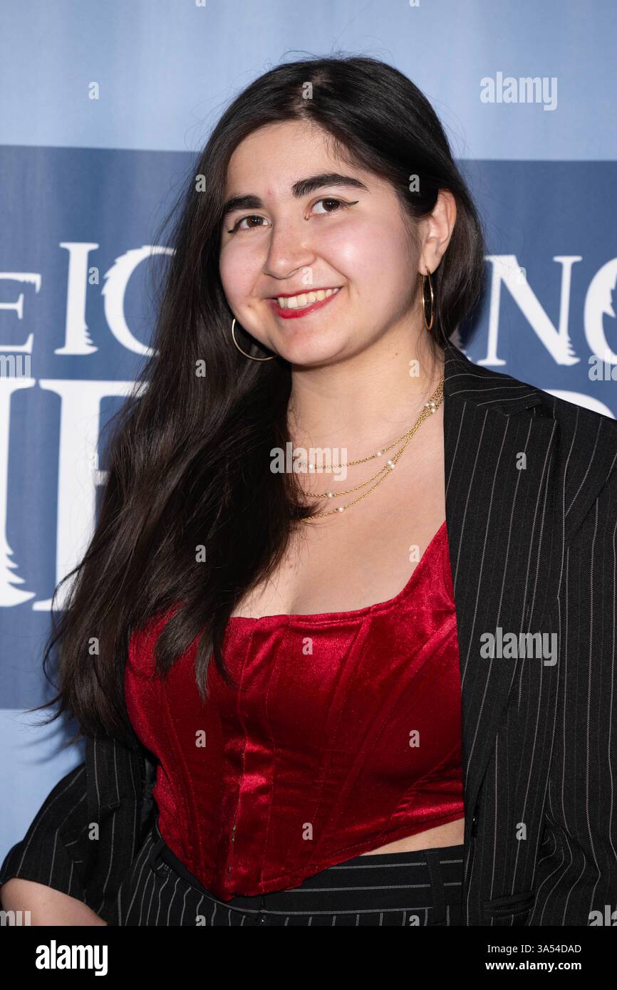 Los Angeles, United States. 19th Mar, 2025. Illustrator Kat Darwich ...