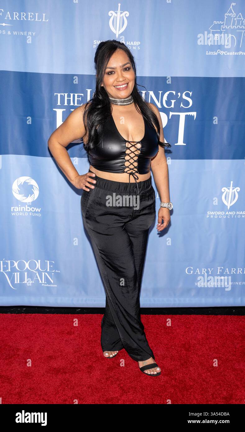 Monique Rivera attends the Los Angeles Premiere of TV Series The Ice King's Heart at Studio 537 ...