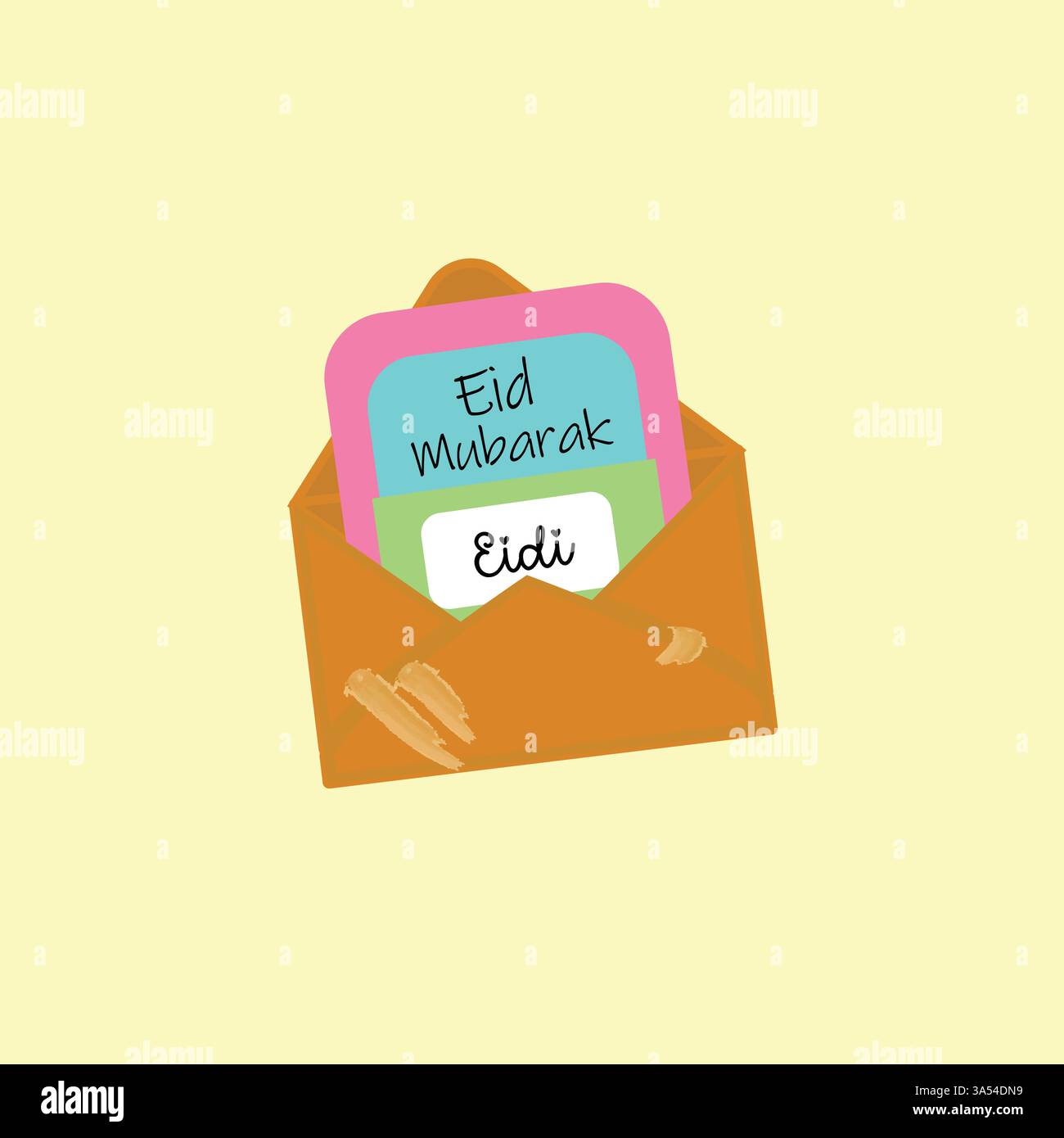 Eidi envelope hi-res stock photography and images - Alamy