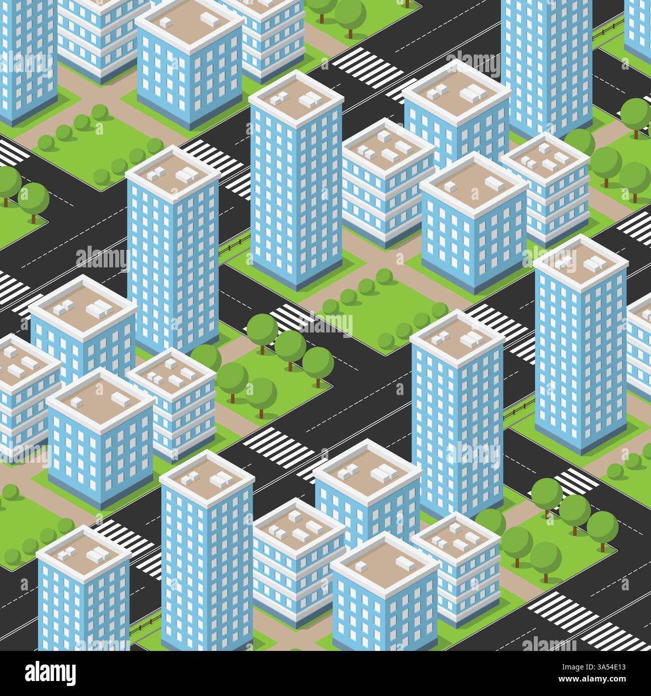 Isometric city design Stock Vector Image & Art - Alamy