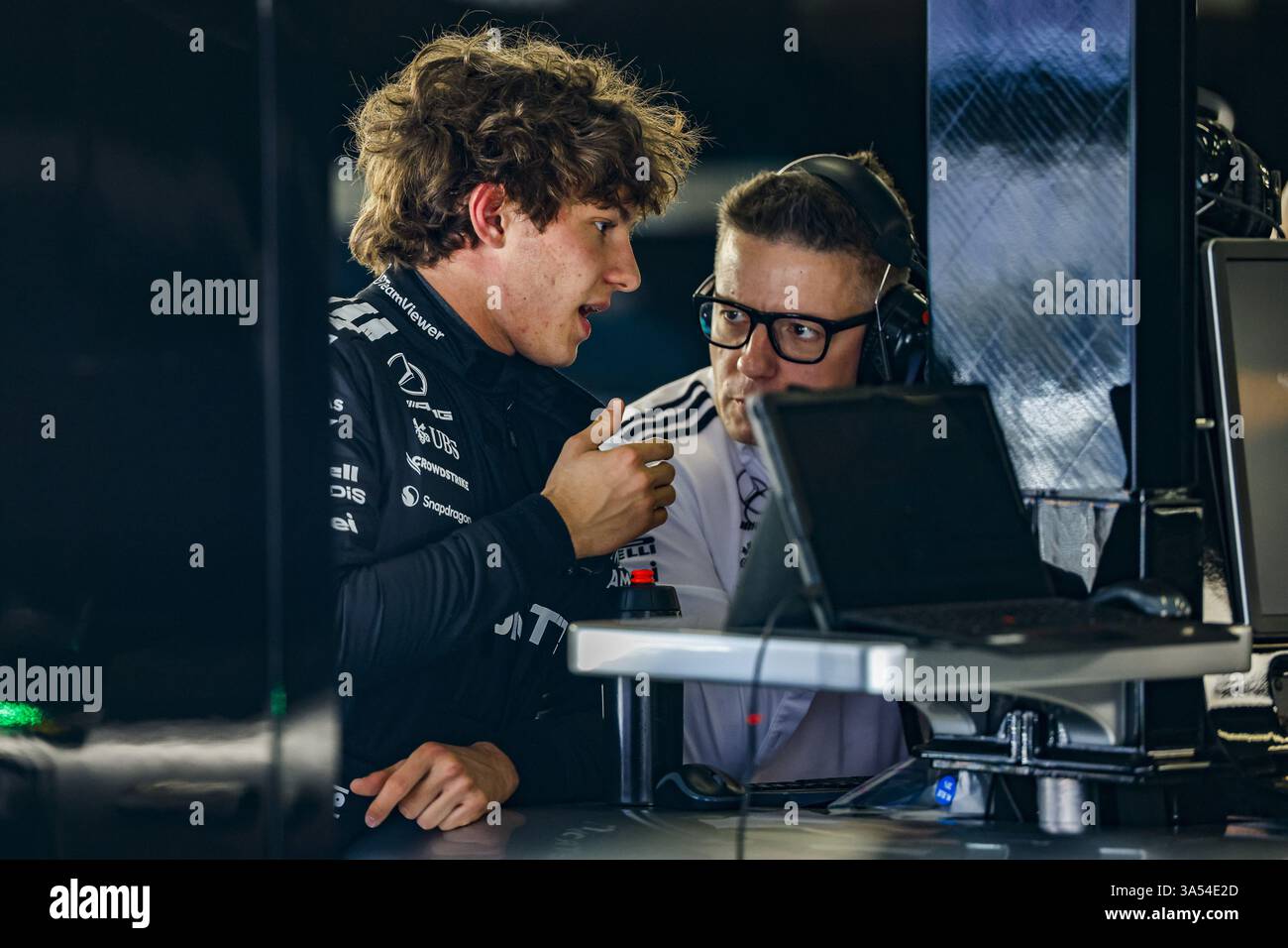 KIMI ANTONELLI Andrea (ita), Mercedes AMG F1 Team W16 with BONNINGTON ...