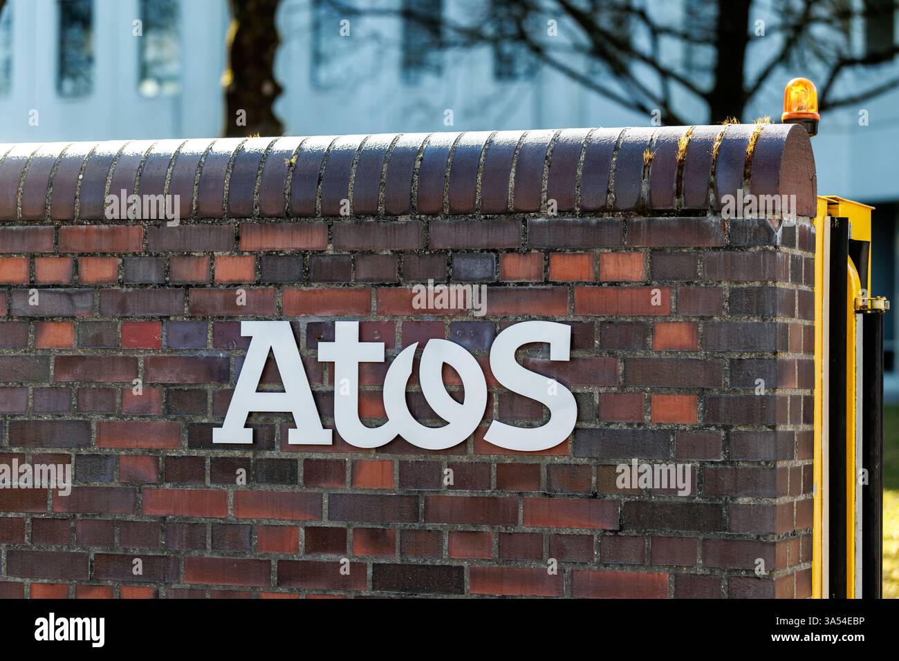 Atos logo hi-res stock photography and images - Alamy