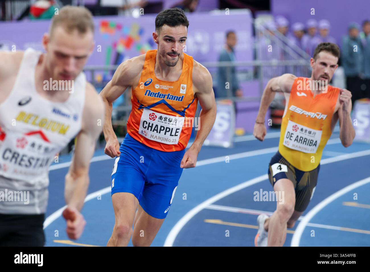 NANJING, CHINA - MARCH 21: Samuel Chapple of the Netherlands competing ...