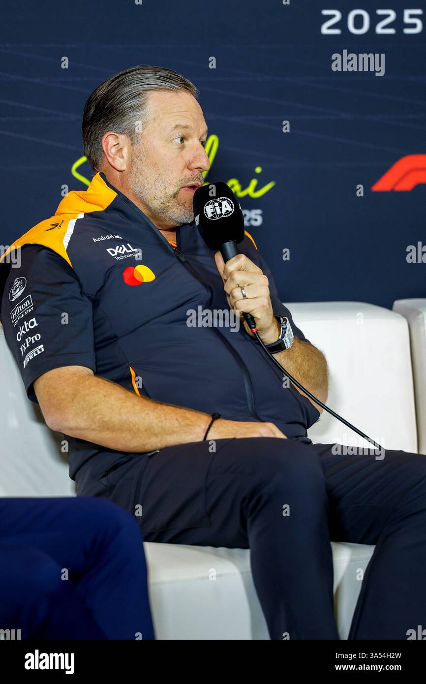 Shanghai, Chine. 21st Mar, 2025. BROWN Zak (usa), CEO of of McLaren ...