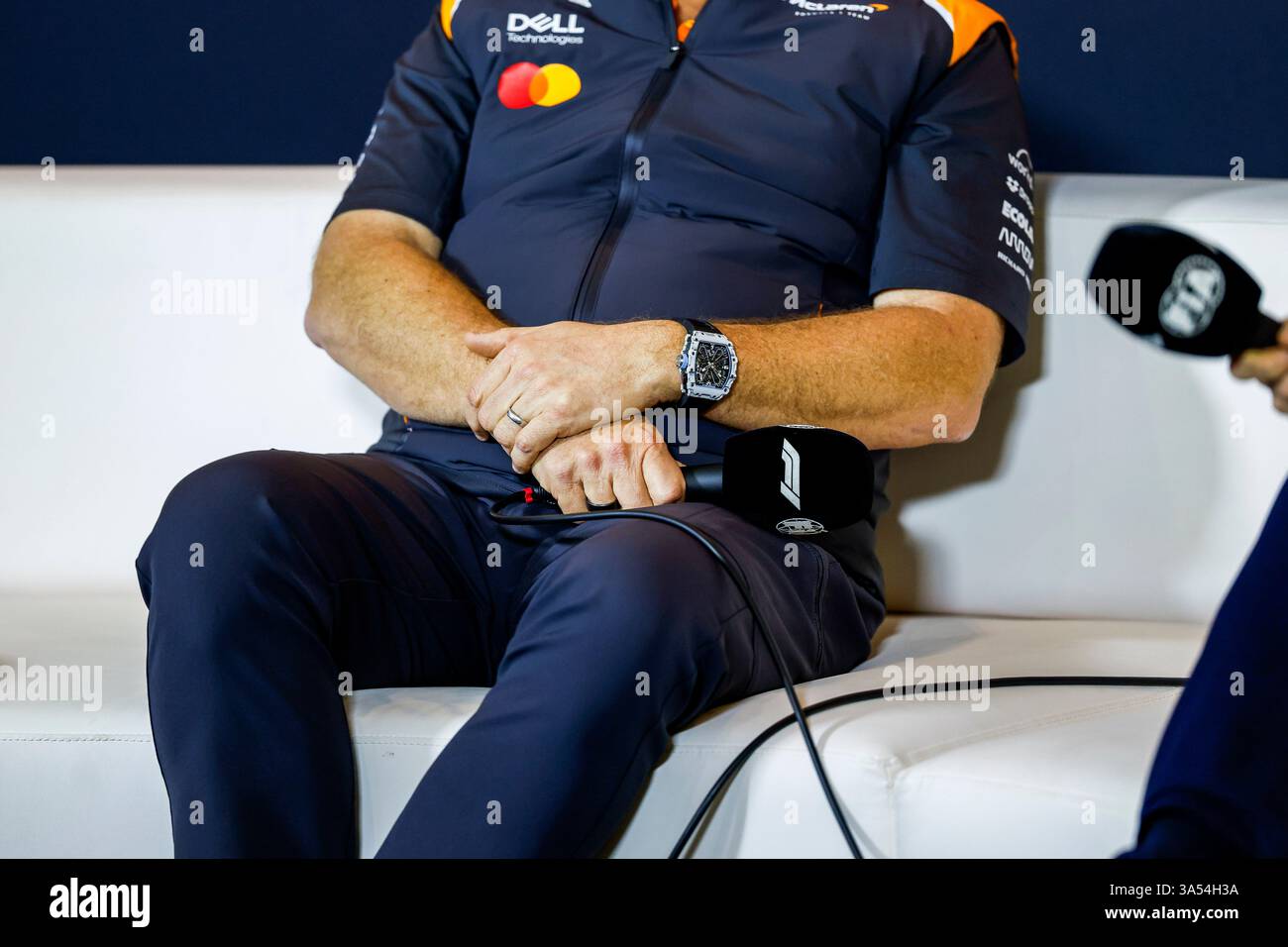 Shanghai, Chine. 21st Mar, 2025. BROWN Zak (usa), CEO of of McLaren ...