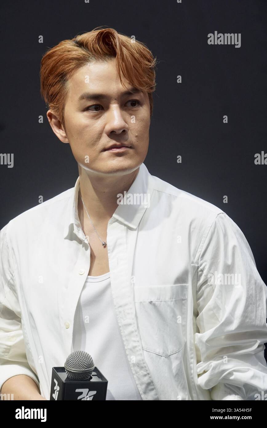 Taiwanese singer, songwriter, actor and director Kenji Wu attends an ...