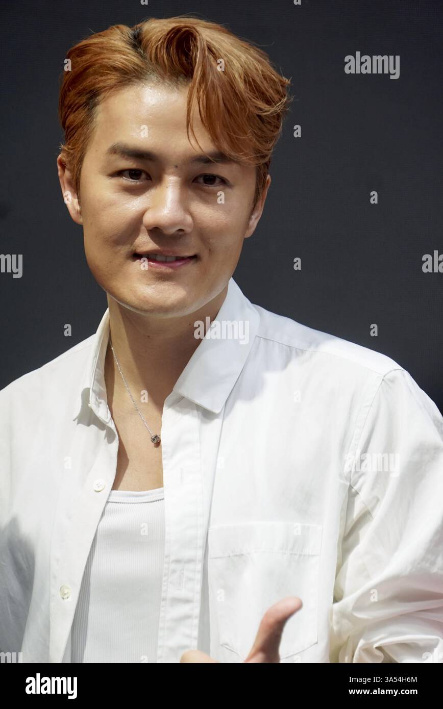 Taiwanese singer, songwriter, actor and director Kenji Wu attends an ...