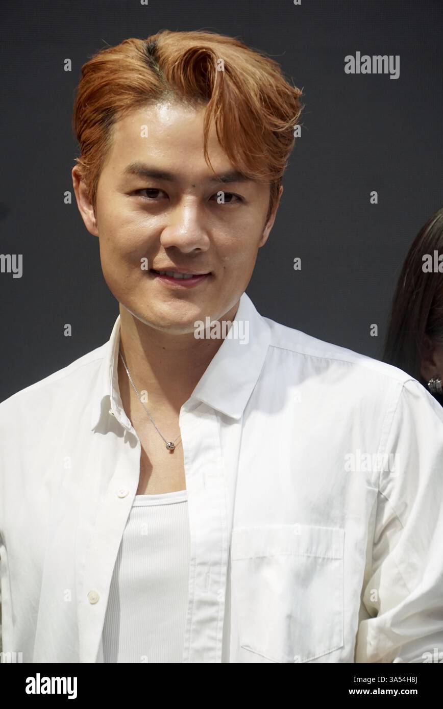 Taiwanese singer, songwriter, actor and director Kenji Wu attends an ...