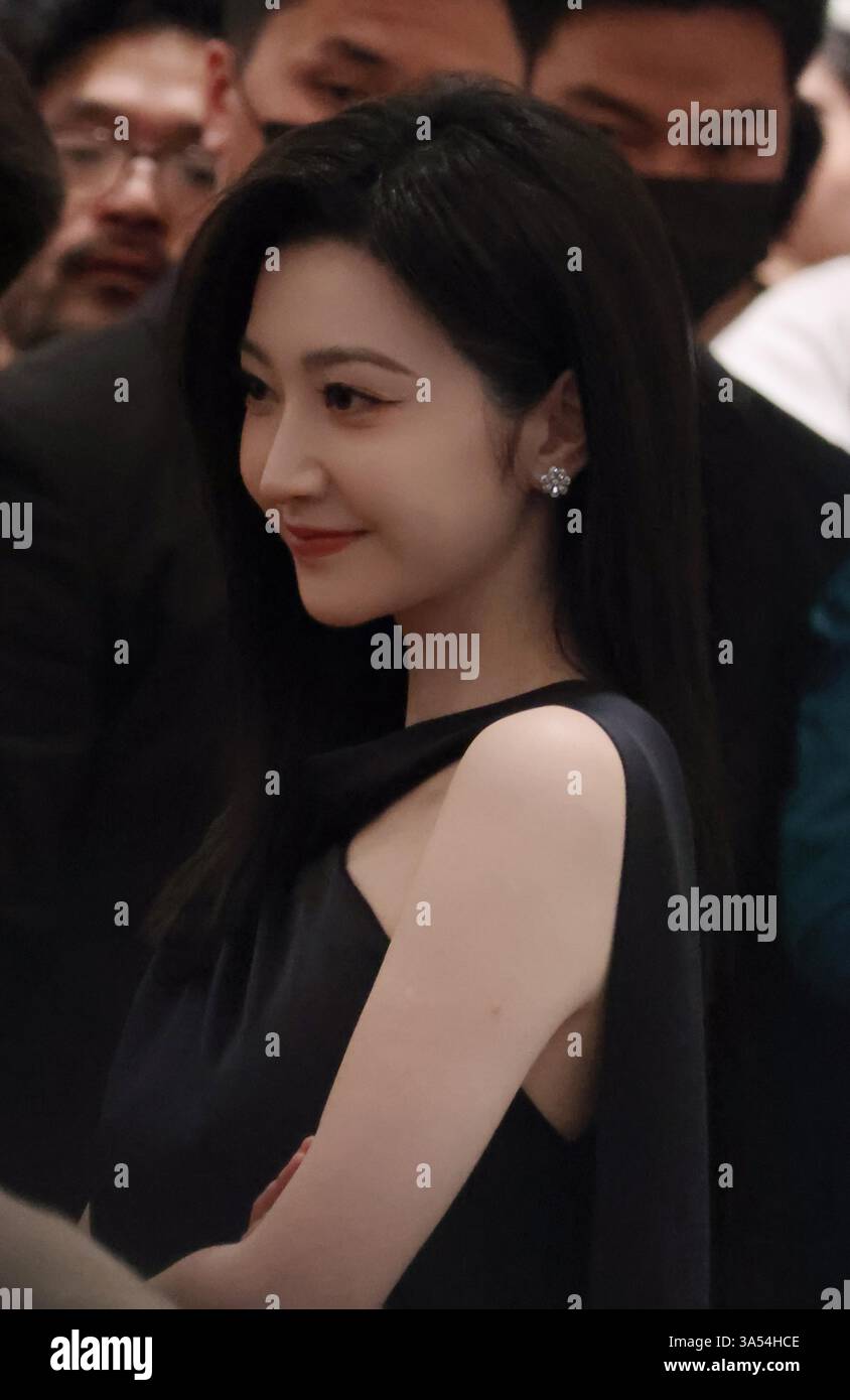 Chinese actress Jing Tian attends an activity in Shanghai, China, 19 ...