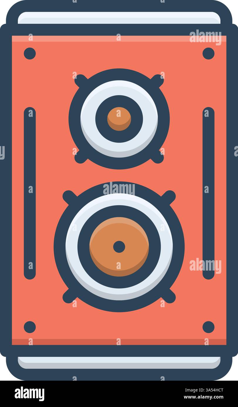 Icon for speaker, subwoofer Stock Vector Image & Art - Alamy