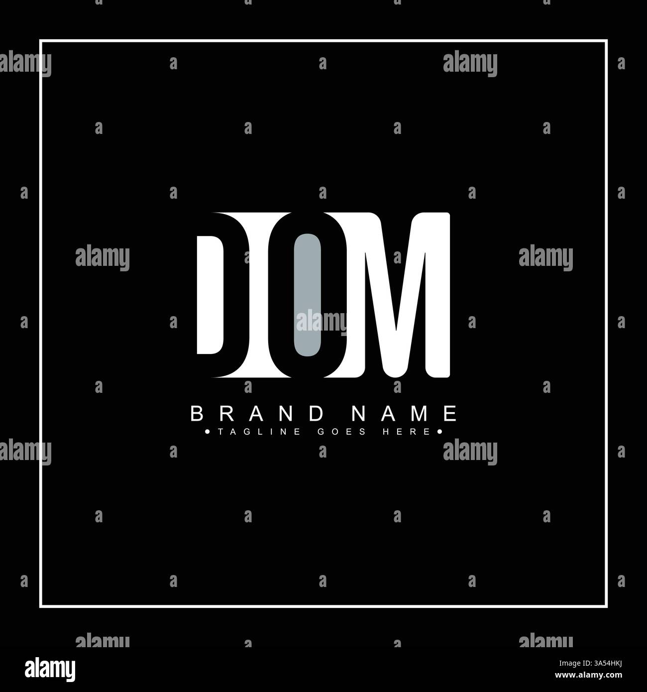 Dom minimalist logo Stock Vector Images - Alamy