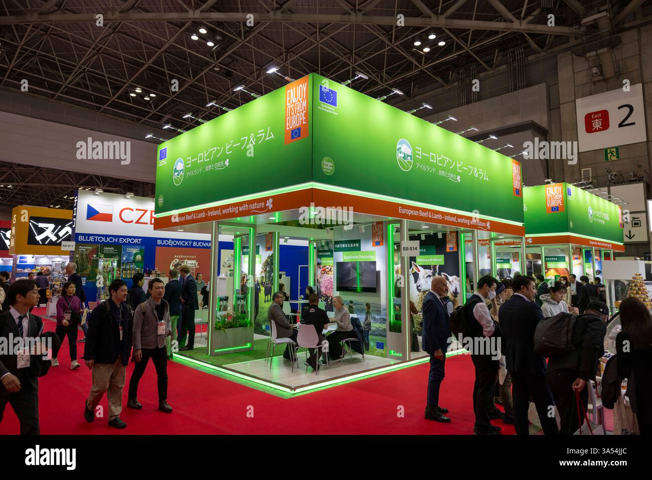 Exhibition Pavilion of the European Union at FoodEx, Japan ...