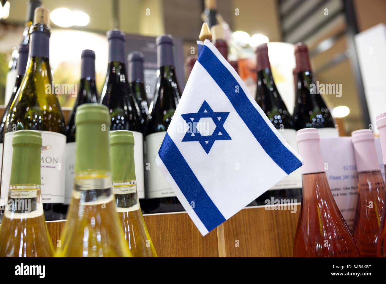Israeli wine at Israel's exhibition pavilion at FoodEx, Japan ...