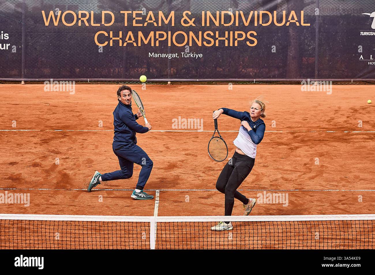 March 20, 2025, Manavgat, Antalya, Turkey: Manon Kruse (GER), Luca ...