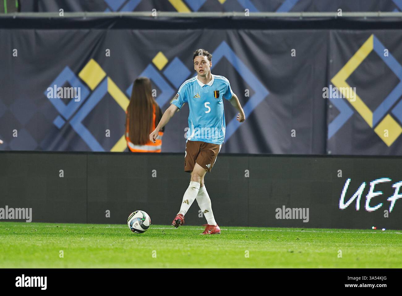 Murcia, Spain. 20th Mar, 2025. Maxim De Cuyper (BEL) Football/Soccer ...
