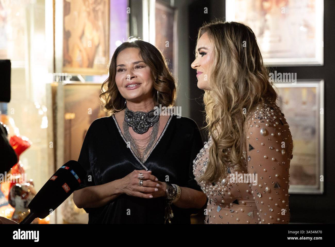 20250320 Marnali Art Gallery Opening 2025 PALMA, SPAIN - MARCH 20 2025 ...
