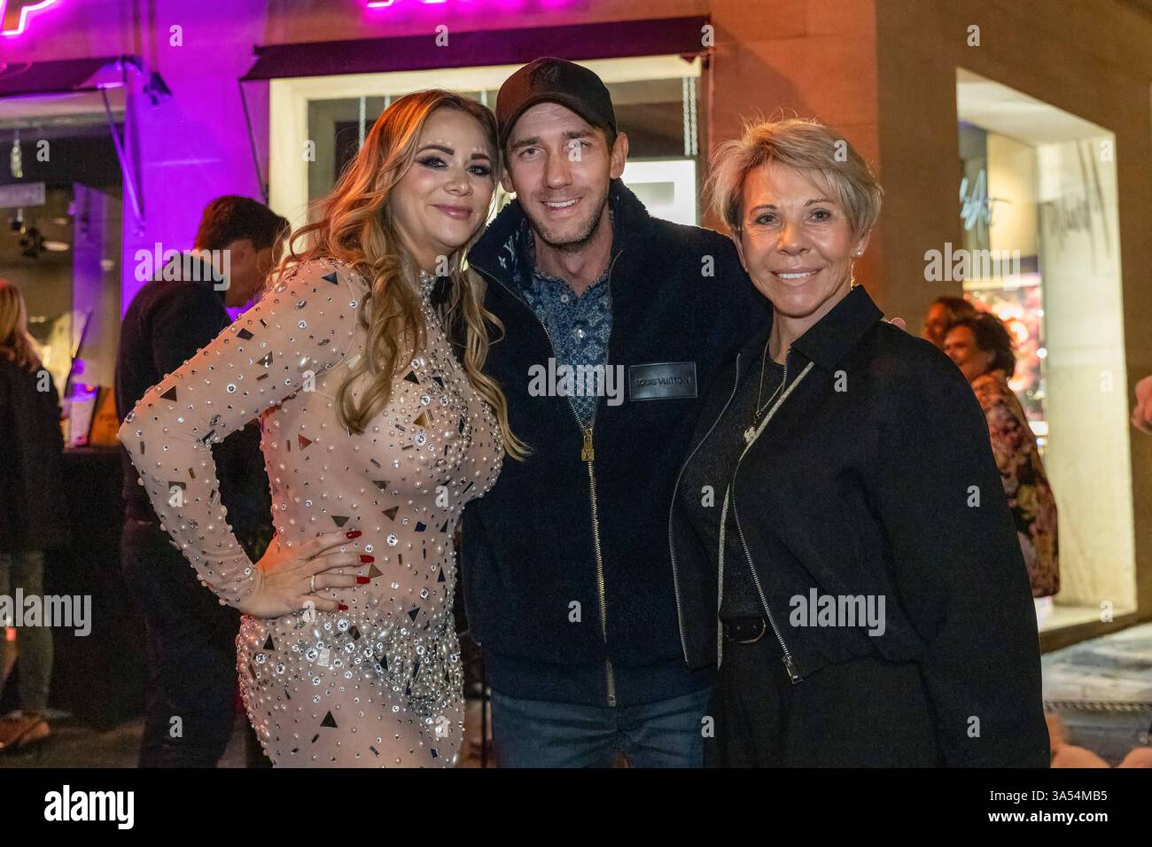 20250320 Marnali Art Gallery Opening 2025 PALMA, SPAIN - MARCH 20 2025 ...