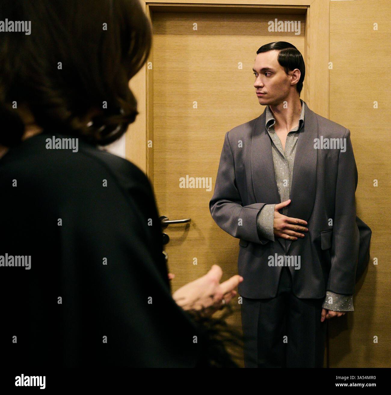 Kyiv, Ukraine - 17th February, 2025. Backstage at the Gasanova fashion ...