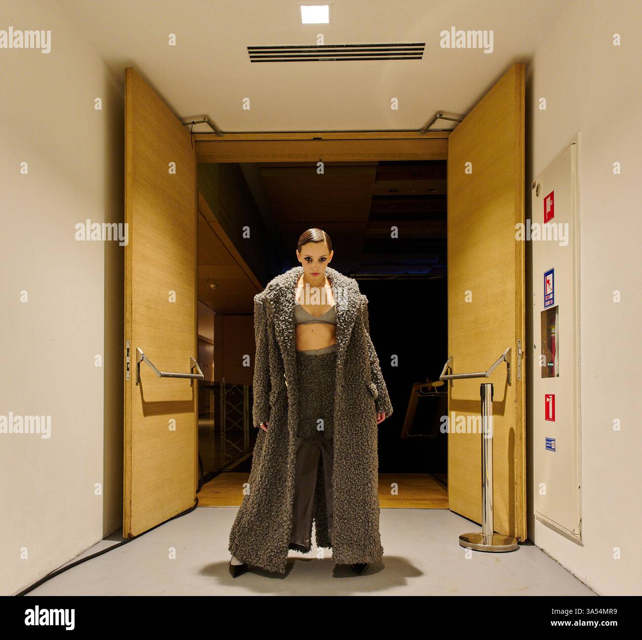 Kyiv, Ukraine - 17th February, 2025. Gasanova fashion show features ...