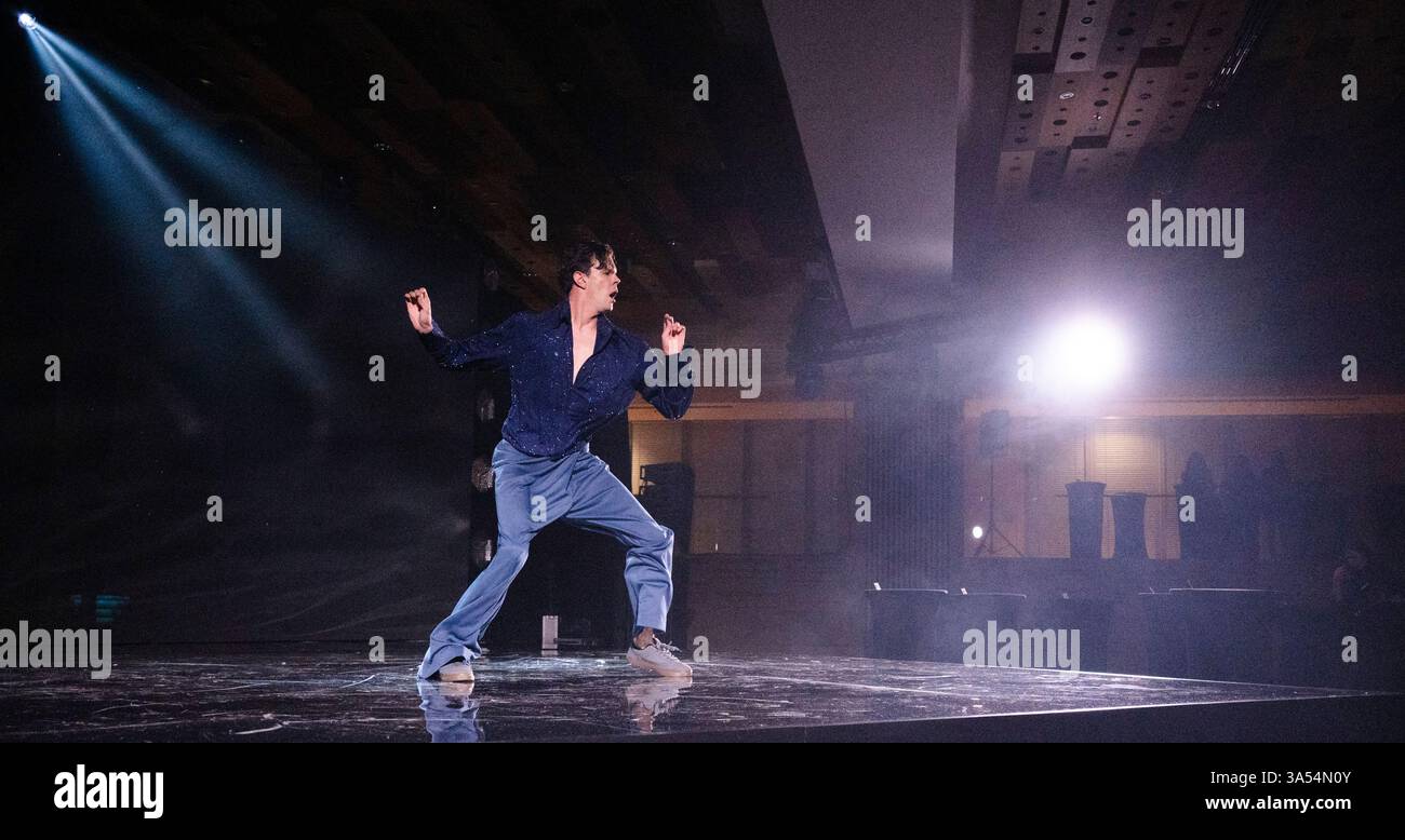 Kyiv, Ukraine - 17th February, 2025. Gasanova backstage fashion show ...