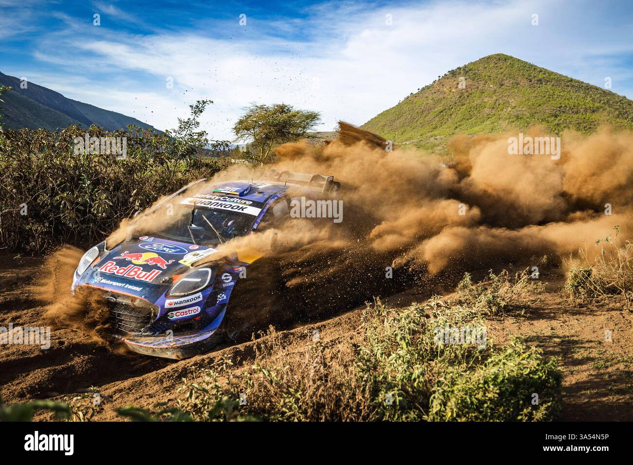 55 Joshua MCERLEAN, Eoin TREACY, Ford Puma Rally1, action during the ...
