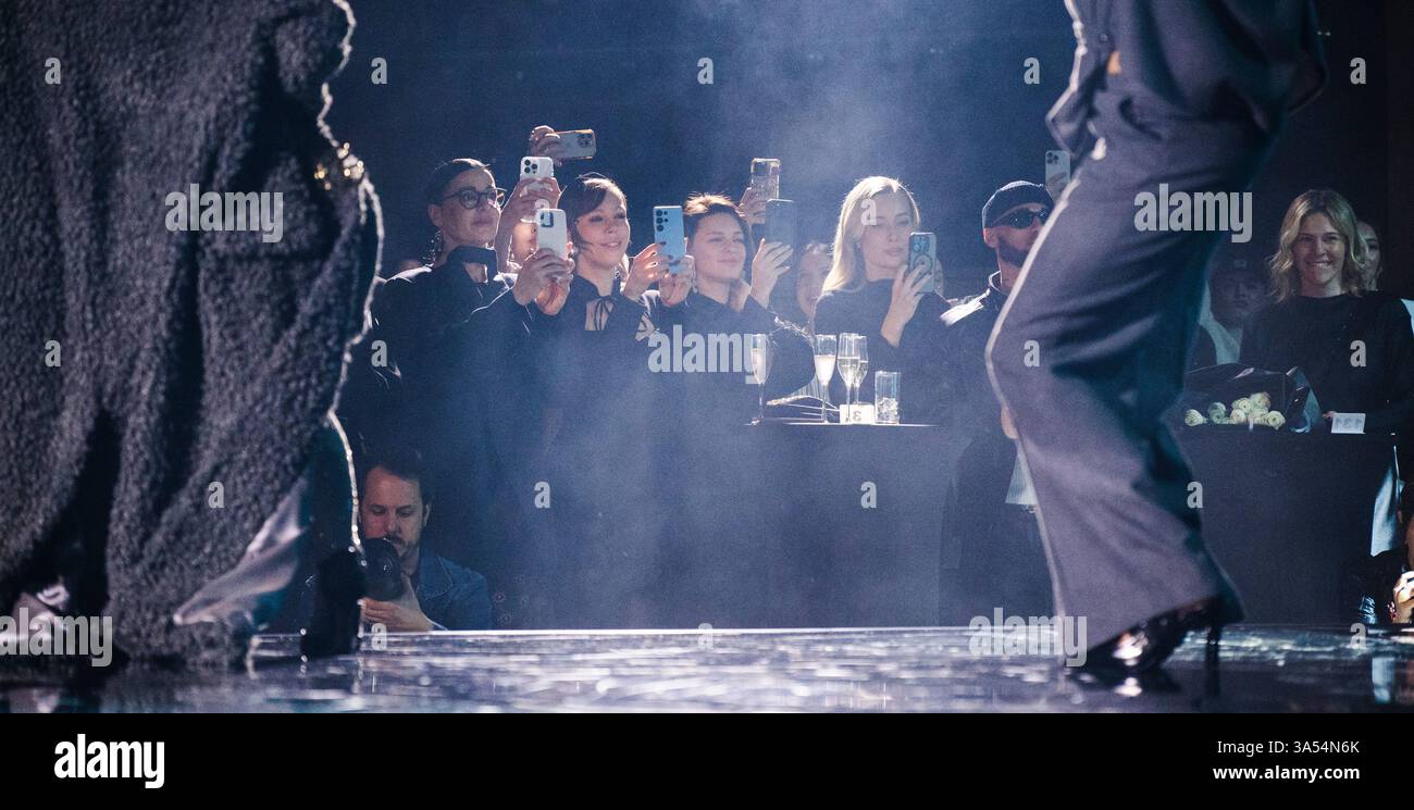 Kyiv, Ukraine - 17th February, 2025. Gasanova's fashion show captivates ...