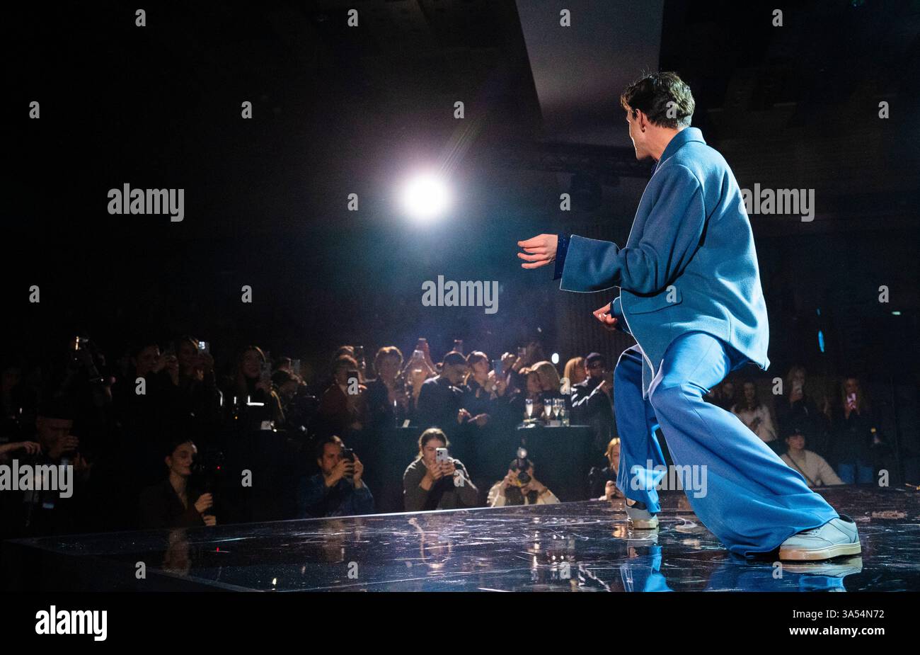 Kyiv, Ukraine - 17th February, 2025. Gasanova fashion show features ...